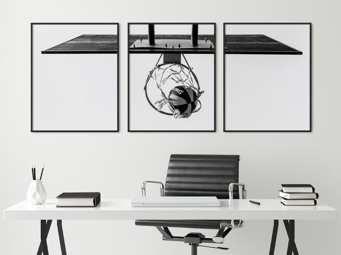 Basketball Hoop Poster Basketball Coach Gift NBA Wall Art - Etsy