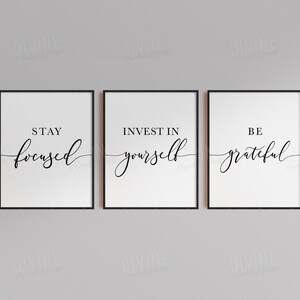 Positive Affirmations Wall Art, Inspirational Teen Girl Print, Teenager ...