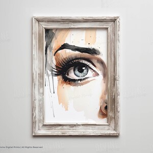 Lash Room Decor Printable Art, Eyelash Poster and Lashes Wall Art for ...