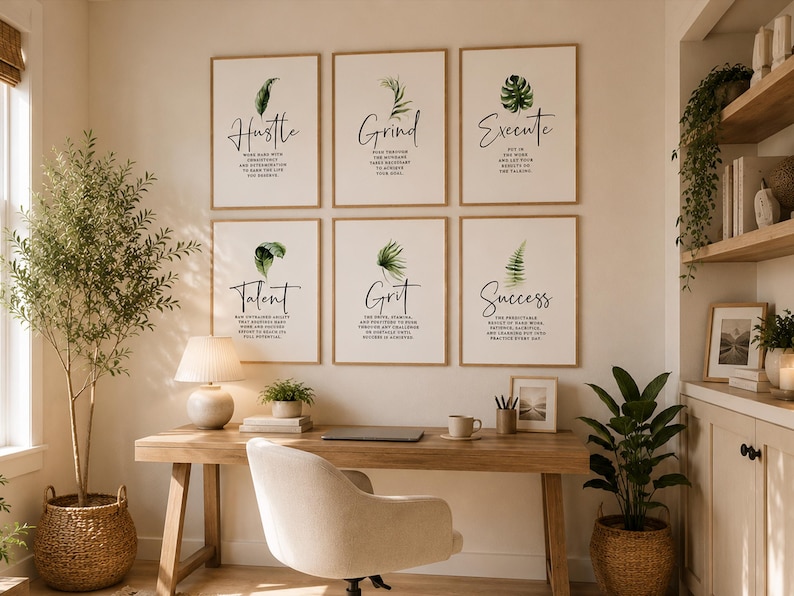 Boho Classroom Decor: Motivational Quote Prints (digital Download) - Etsy