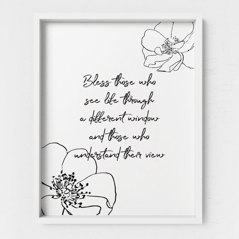 Autism Special Needs Teacher gifts Bless those who see life | Etsy