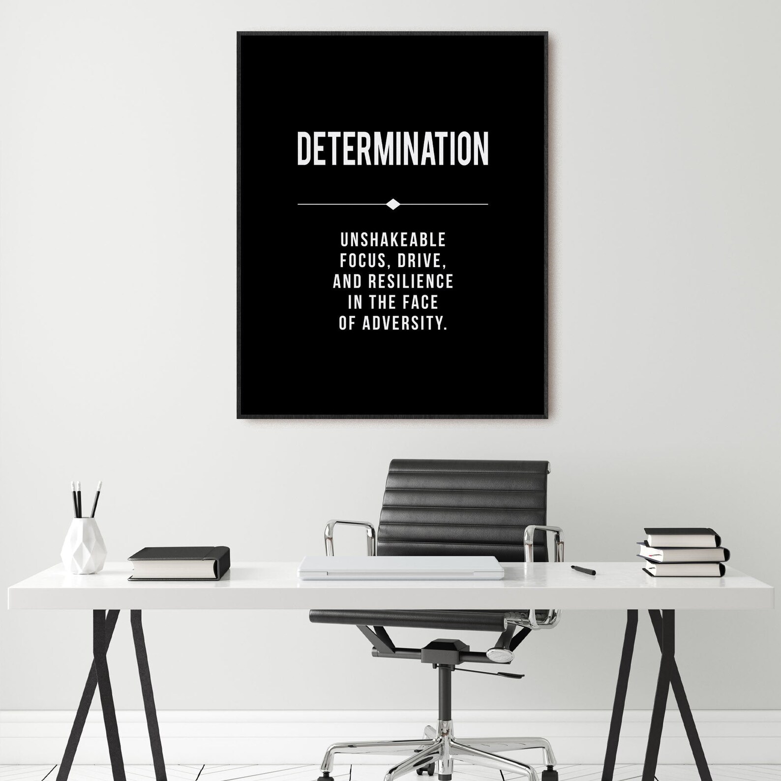 Determination Definition Print Goal Quote Motivational - Etsy