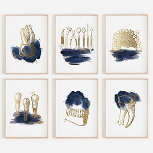 Dental Art Office Decor Dentist Tooth Poster Dentistry Office Pictures ...