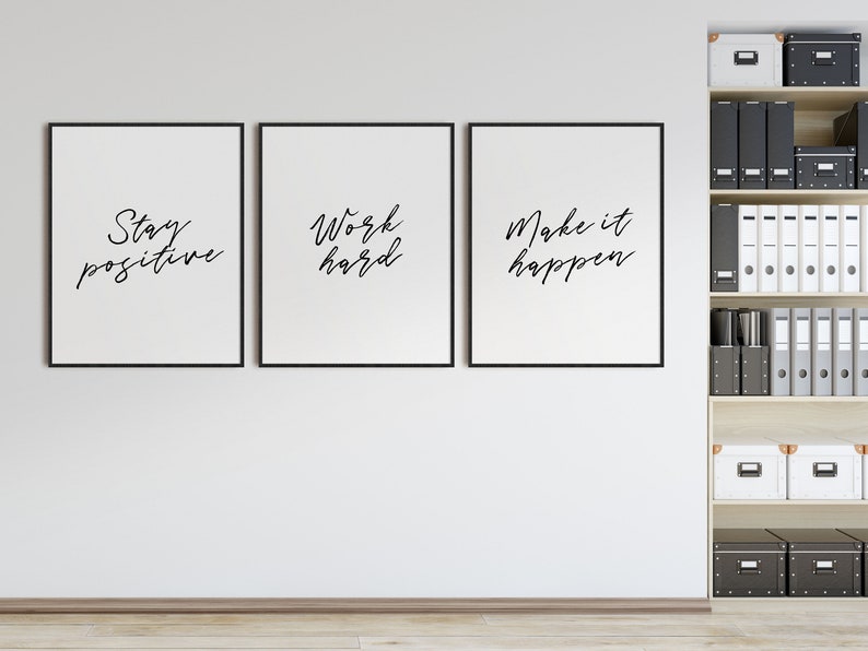 Office Wall Art Inspirational Print for Office Decor - Etsy
