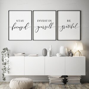 Positive Affirmations Wall Art, Inspirational Teen Girl Print, Teenager ...