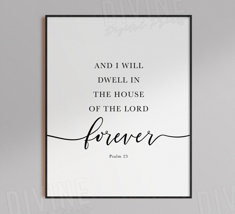 Psalm 23 NIV Bible Verse Wall Art the Lord is My Shepherd - Etsy Psalm 23 NIV Bible Verse Wall Art the Lord is My Shepherd - Etsy