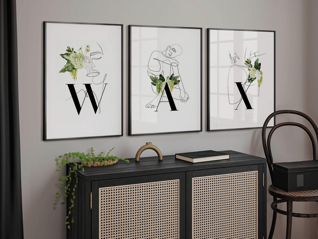 Esthetician Waxing Print Set: Woman Body Line Art (digital Download) - Etsy