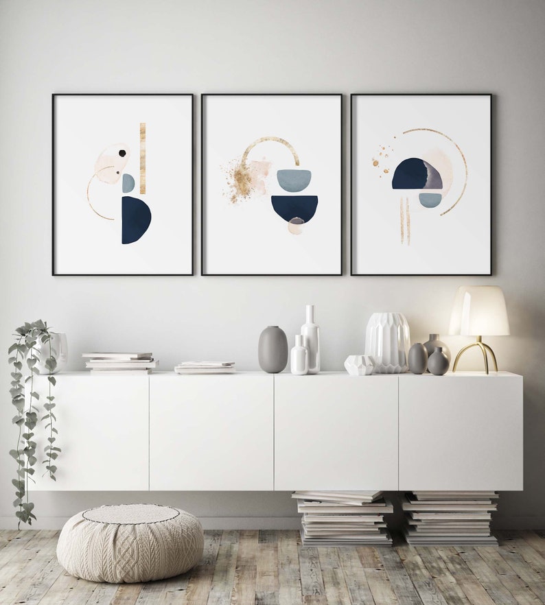 Abstract Office Wall Art Modern Office Decor Home Office - Etsy