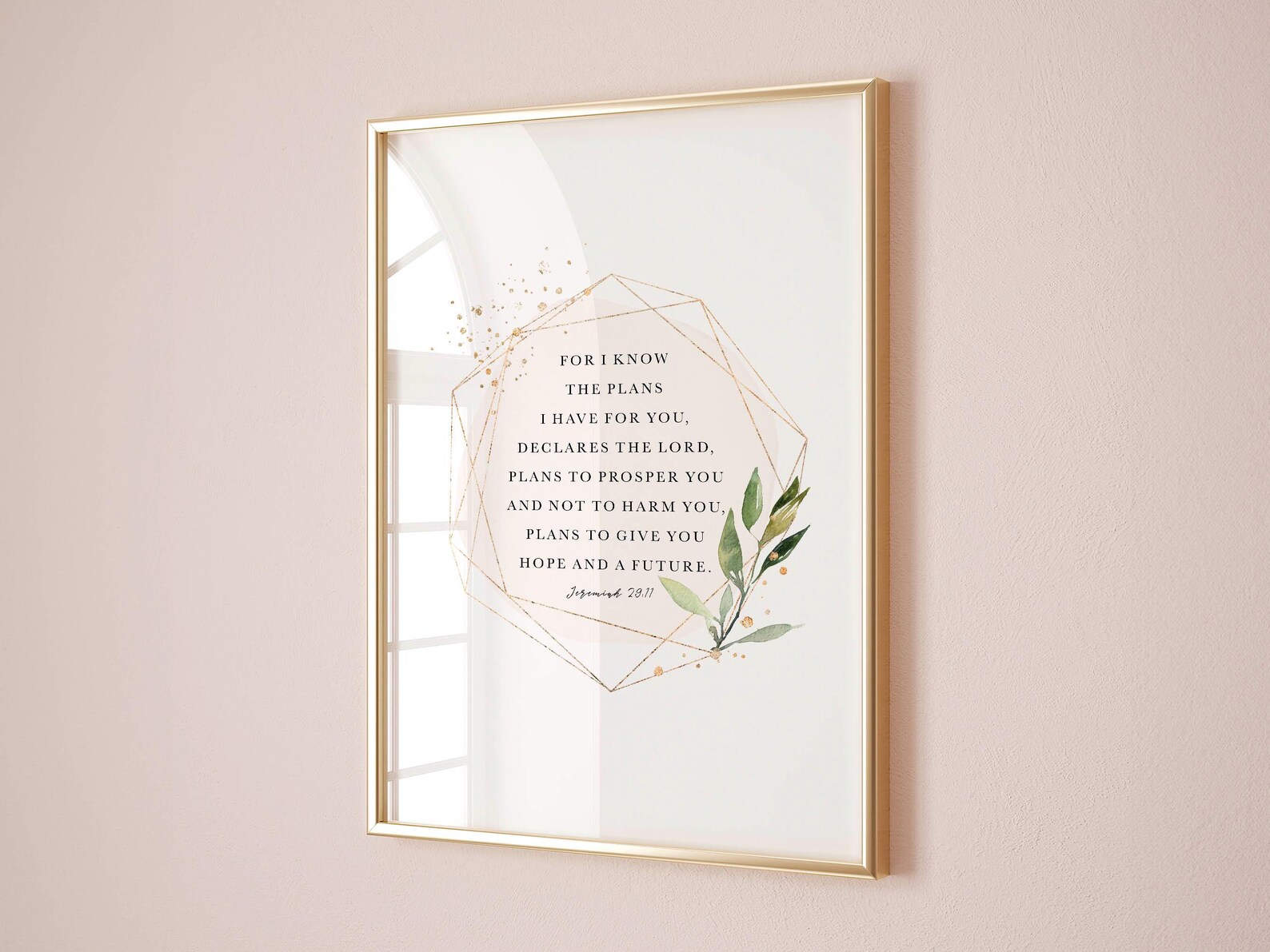 Scripture Printable Jeremiah 29 11 NIV Popular Bible Verse Wall Art ...