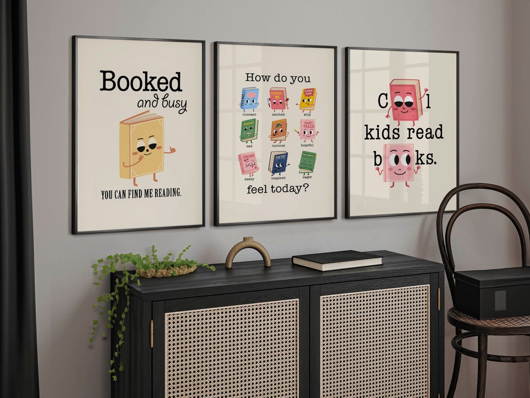 Elementary School Library, Classroom Reading Posters, Educational Cool ...