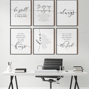 Christian Wall Art Bible Verse Quotes Popular NIV - Etsy Canada