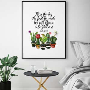 Psalm 118-24 This is the Day the Lord Has Made Bible Verse - Etsy