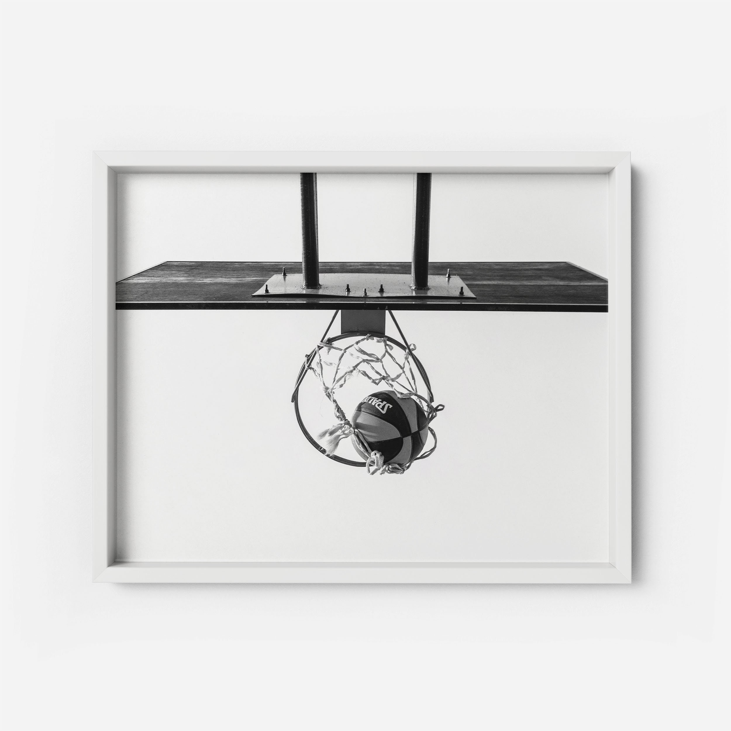 Basketball Hoop Poster Horizontal Basketball Coach Gift NBA | Etsy