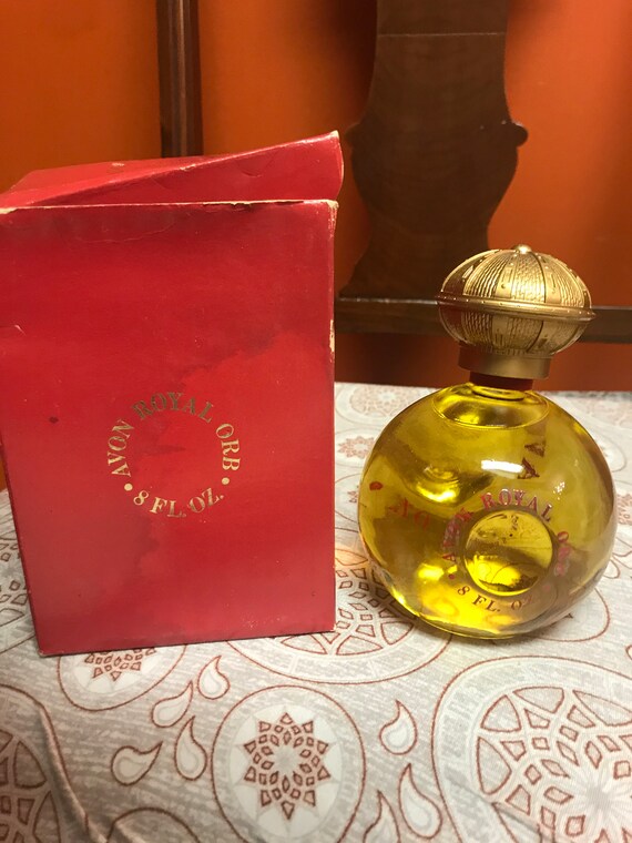 Vintage Avon Royal Orb Cologne Bottle and Original Box FREE | Etsy