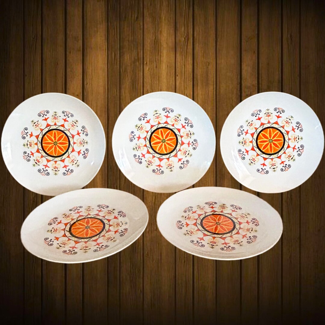 Seyei Fine China 1960s Vintage Mid Century Modern Retro Set of - Etsy