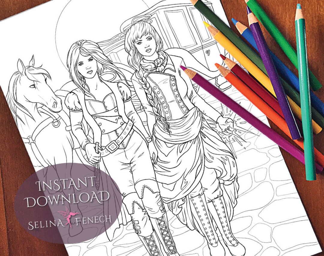 The Raid Memory's Wake Coloring Page/Digi Stamp Fantasy - Etsy España