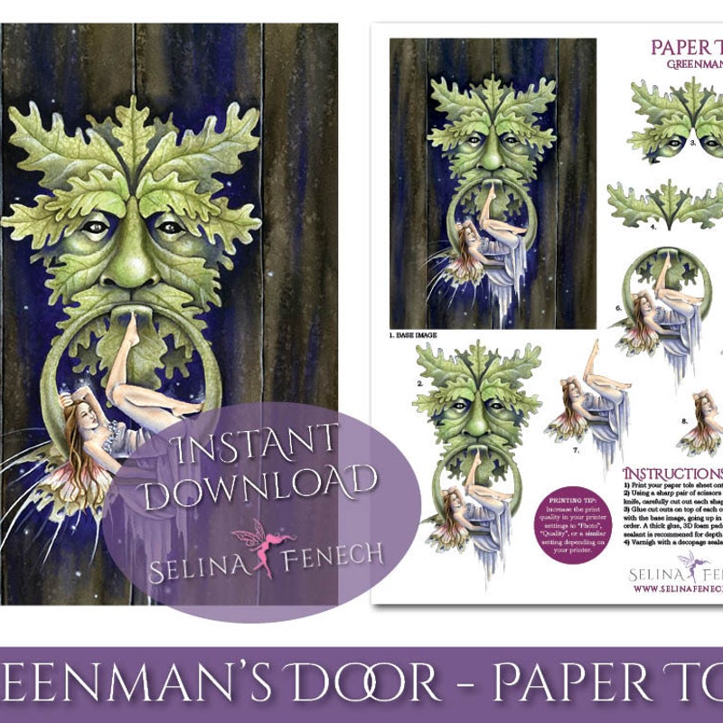 Greenman Printables - Etsy