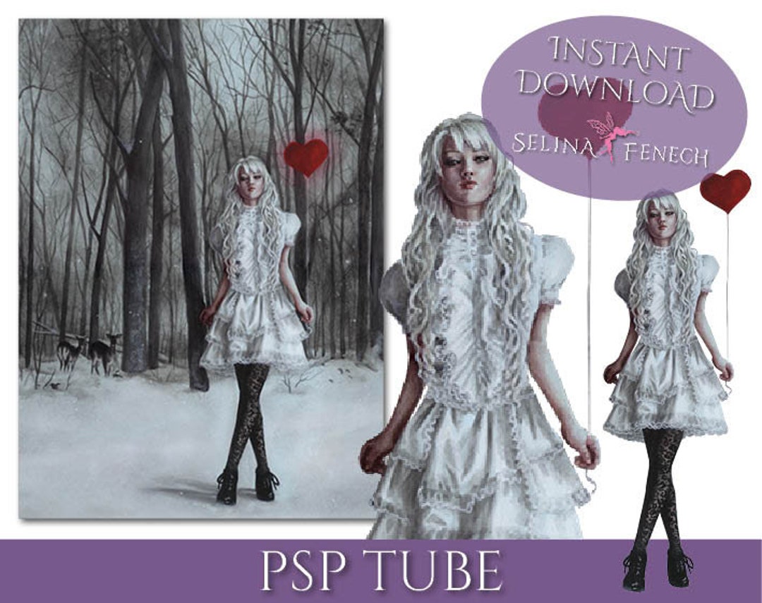 PSP Tagger Tube - Warm My Heart - Victorian Forest Fantasy Digital ...