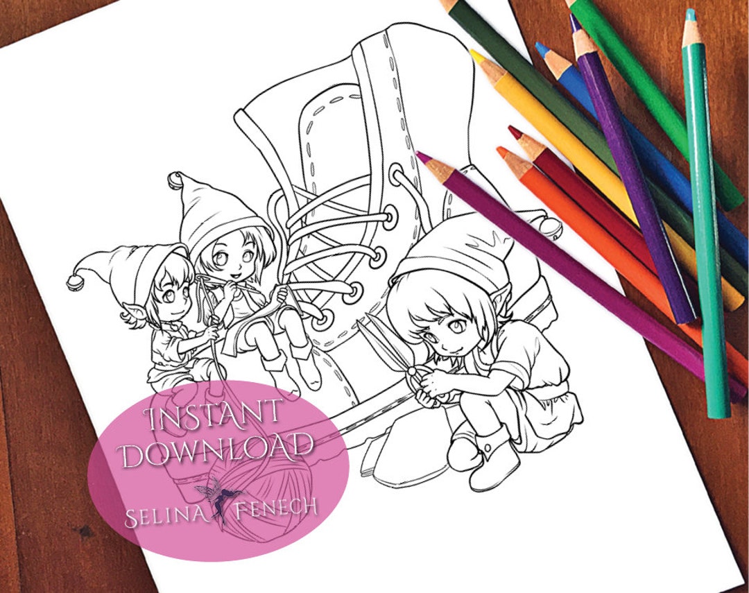 The Elves and the Shoemaker Cute Fairy Tales Princesses and Fables ...