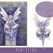 PSP Tagger Tube Mermaid Moon Fairy Fantasy Digital - Etsy