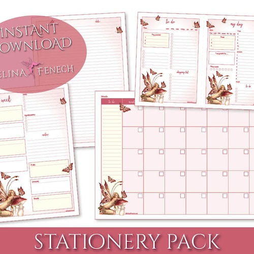 Paper, Party & Kids Autumn Magic Fantasy Art Journalling Stationery ...