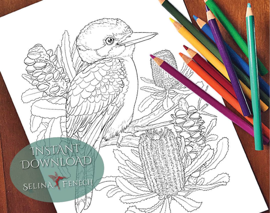 Aboriginal Animal Coloring Pages