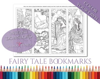 Rapunzel Fairy Tales Princesses and Fables Coloring Page/digi | Etsy