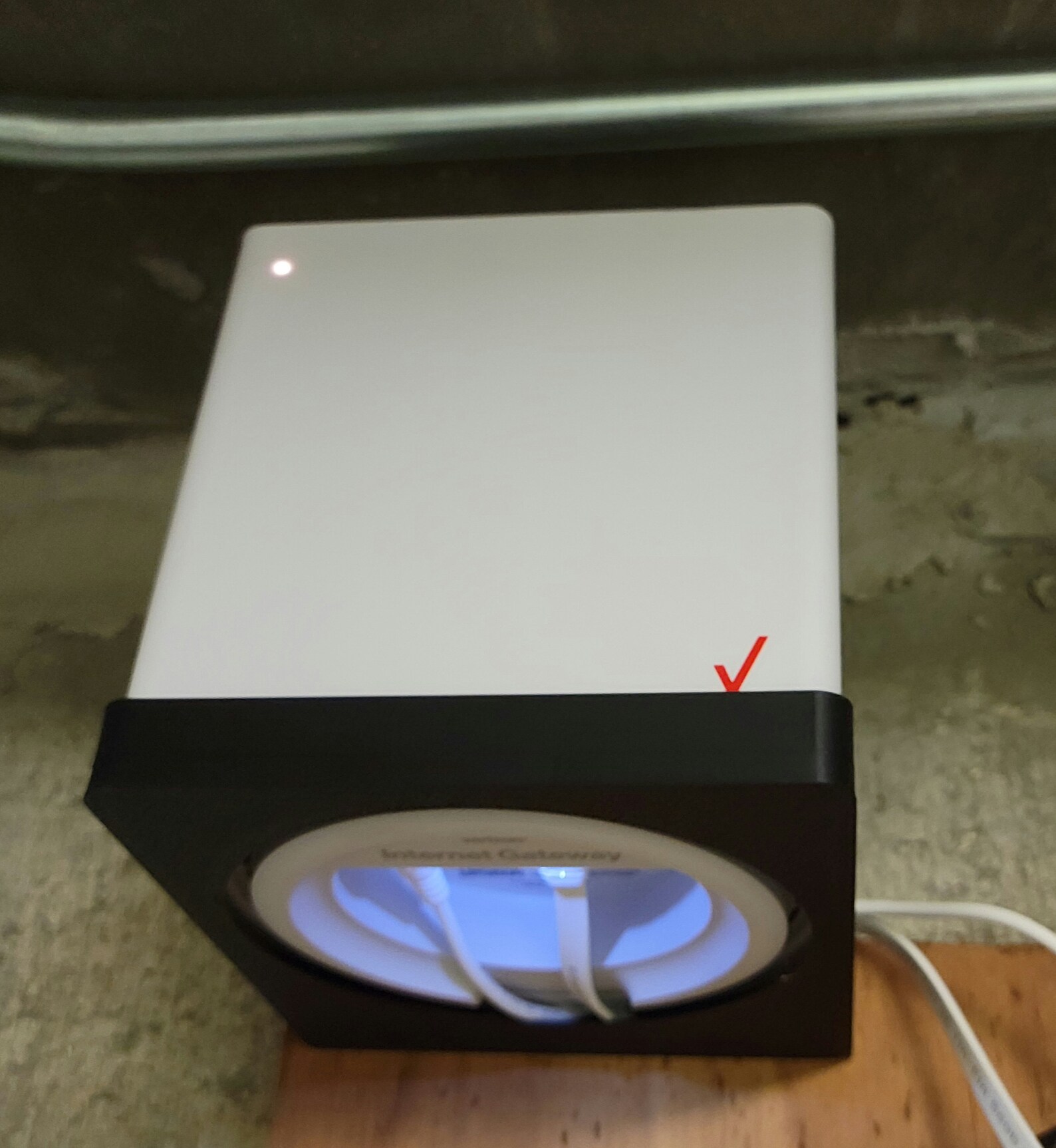 Verizon Internet Gateway 5G / Wifi6 Cube Router Wall Mount Bracket - Etsy