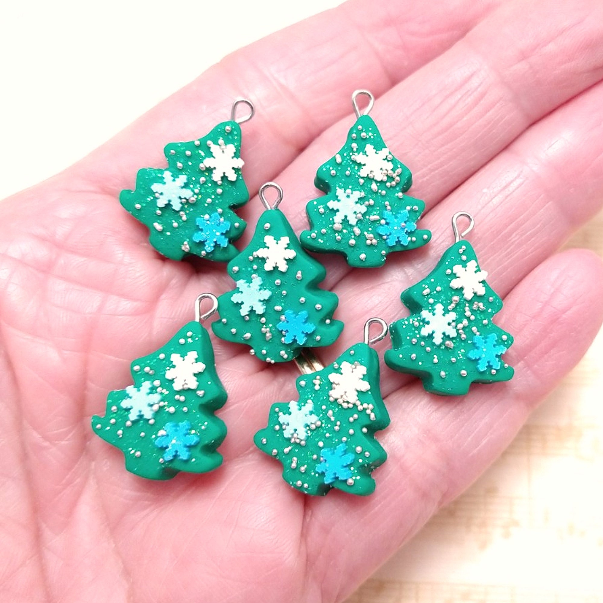 Christmas Tree Stitch Marker Tree With Snowflakes and - Etsy