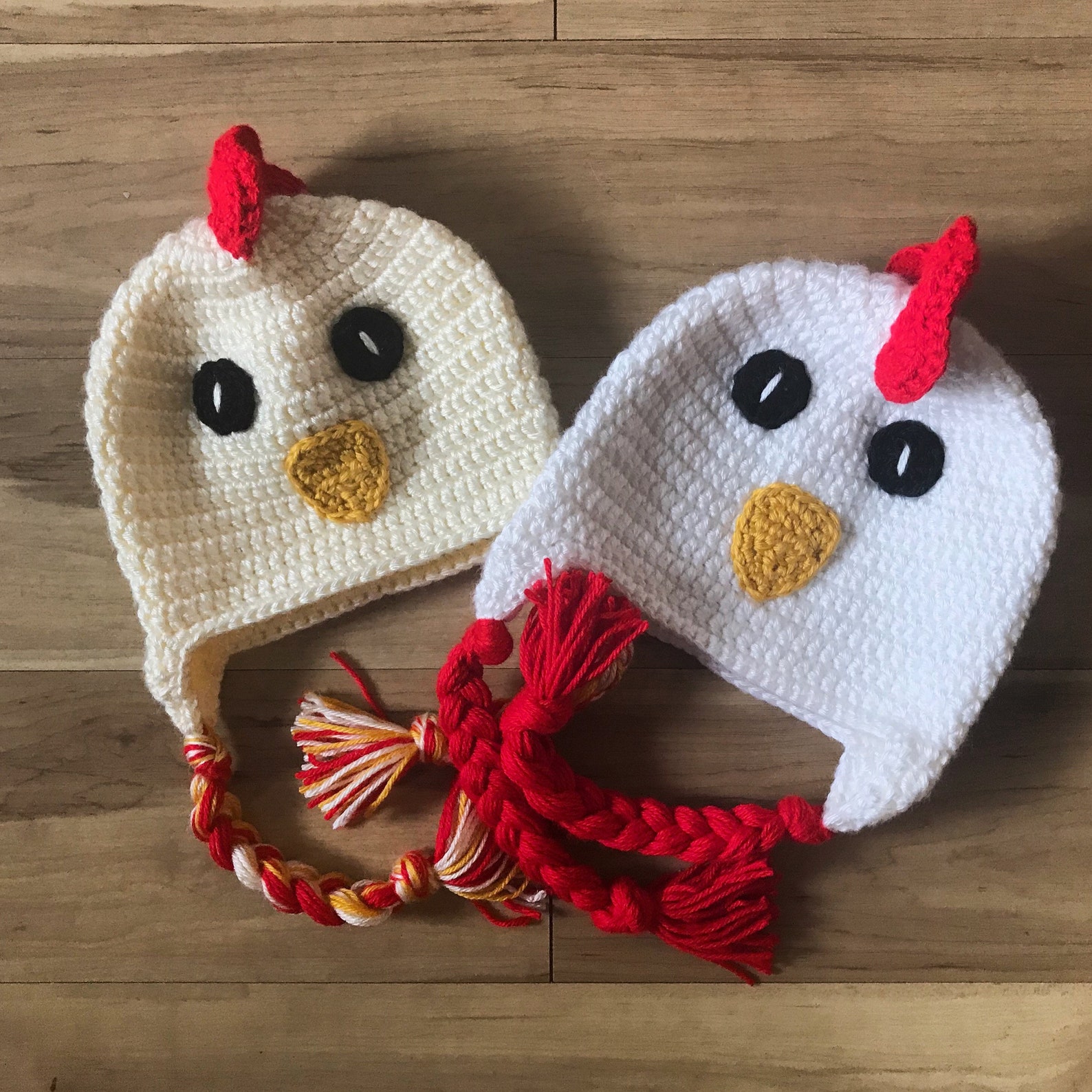 Chicken Crochet Hat Chicken Beanie Chicken Costume - Etsy