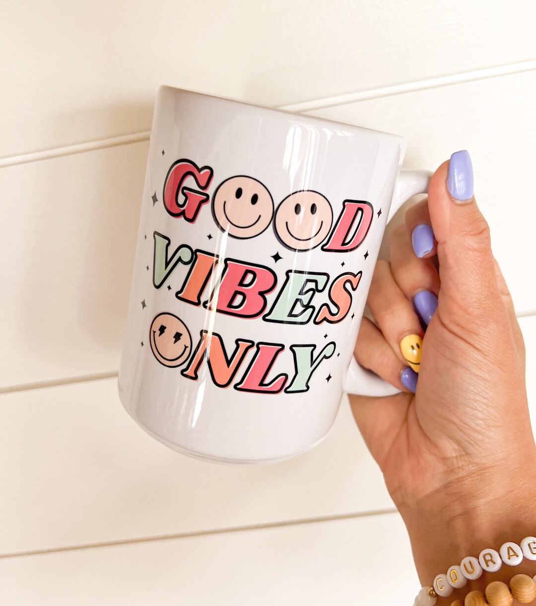 Good Vibes Only Mug Good Vibes Mug Positive Mug Happy Mug Etsy