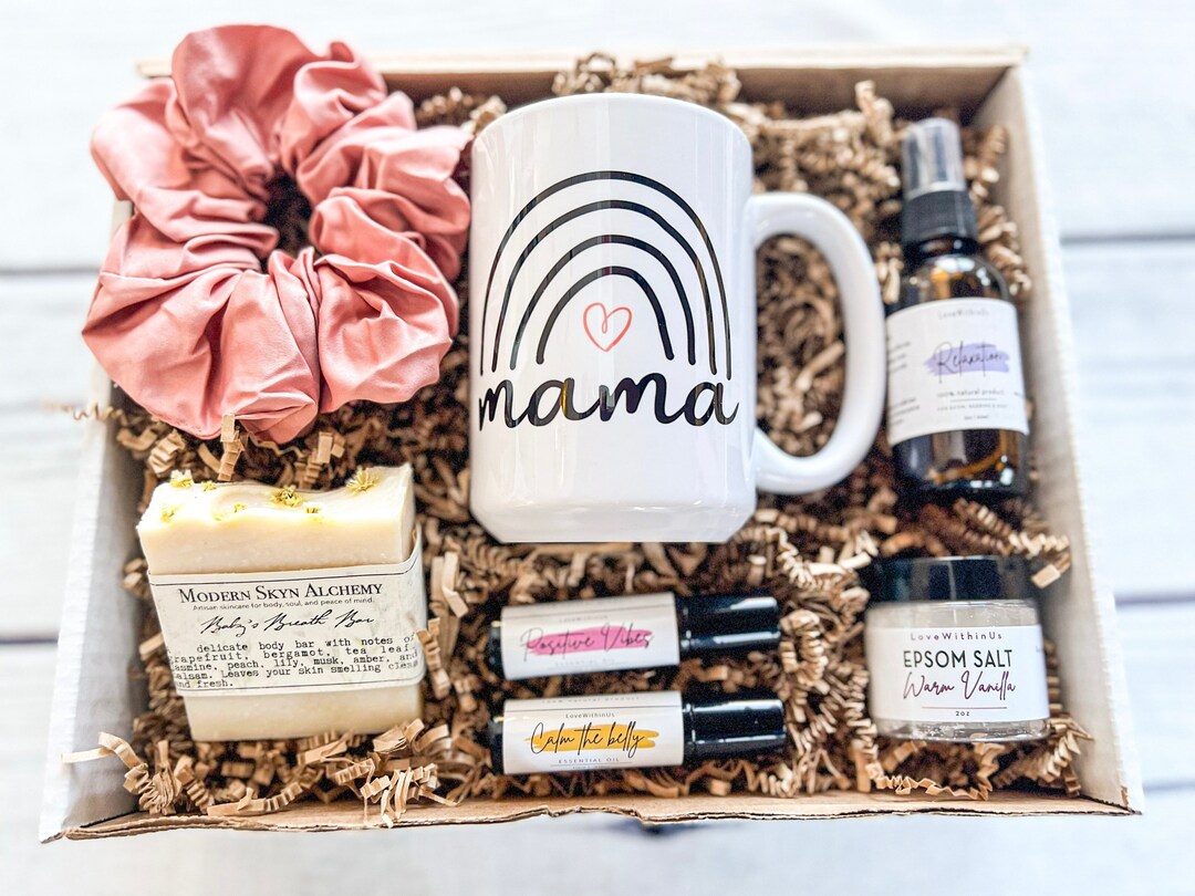 Mama Care Box • Pregnancy Care Box • Congratulations Mama • New Baby ...