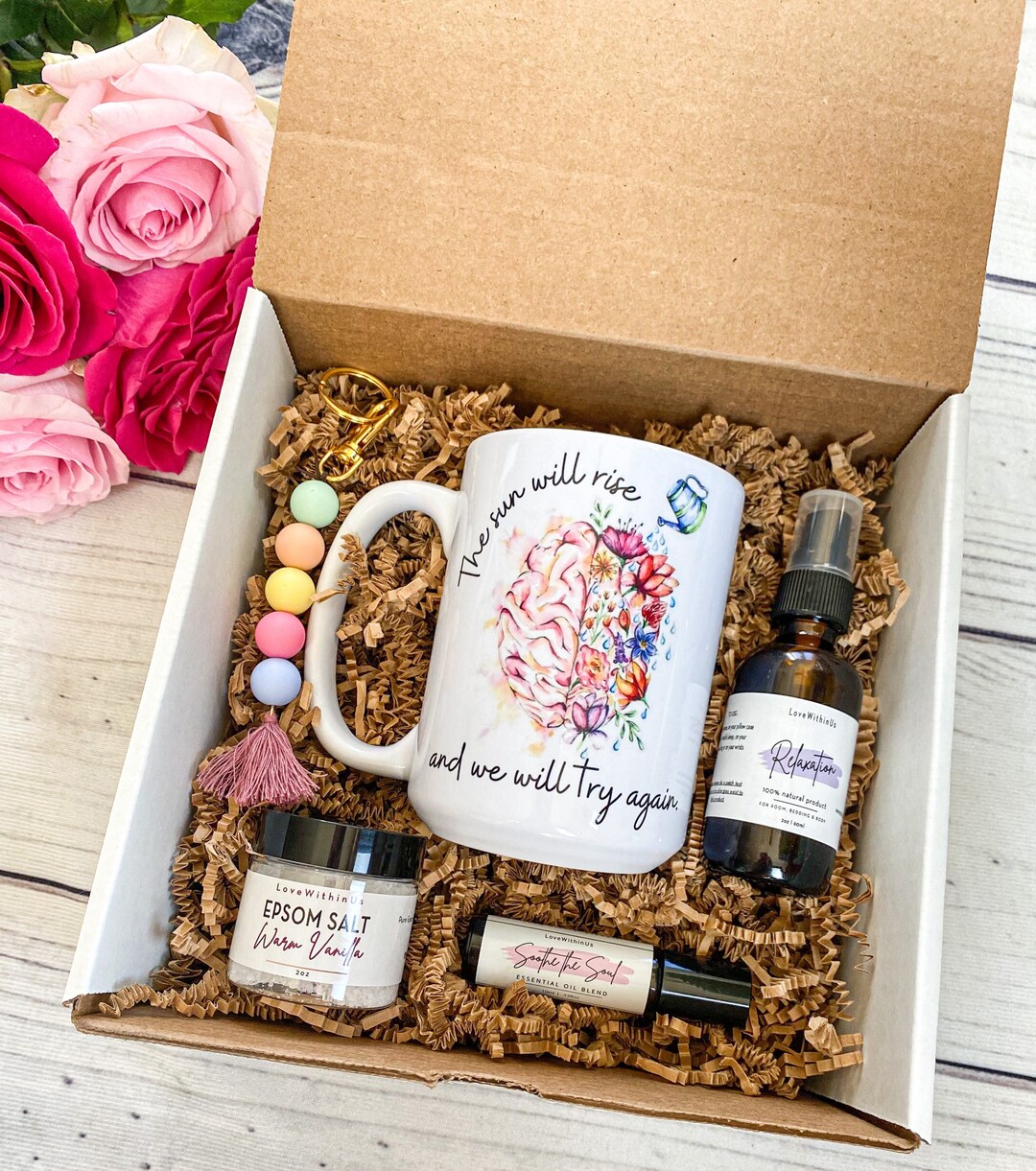 Mental Health Care Box Mental Health Awareness Thinking of - Etsy