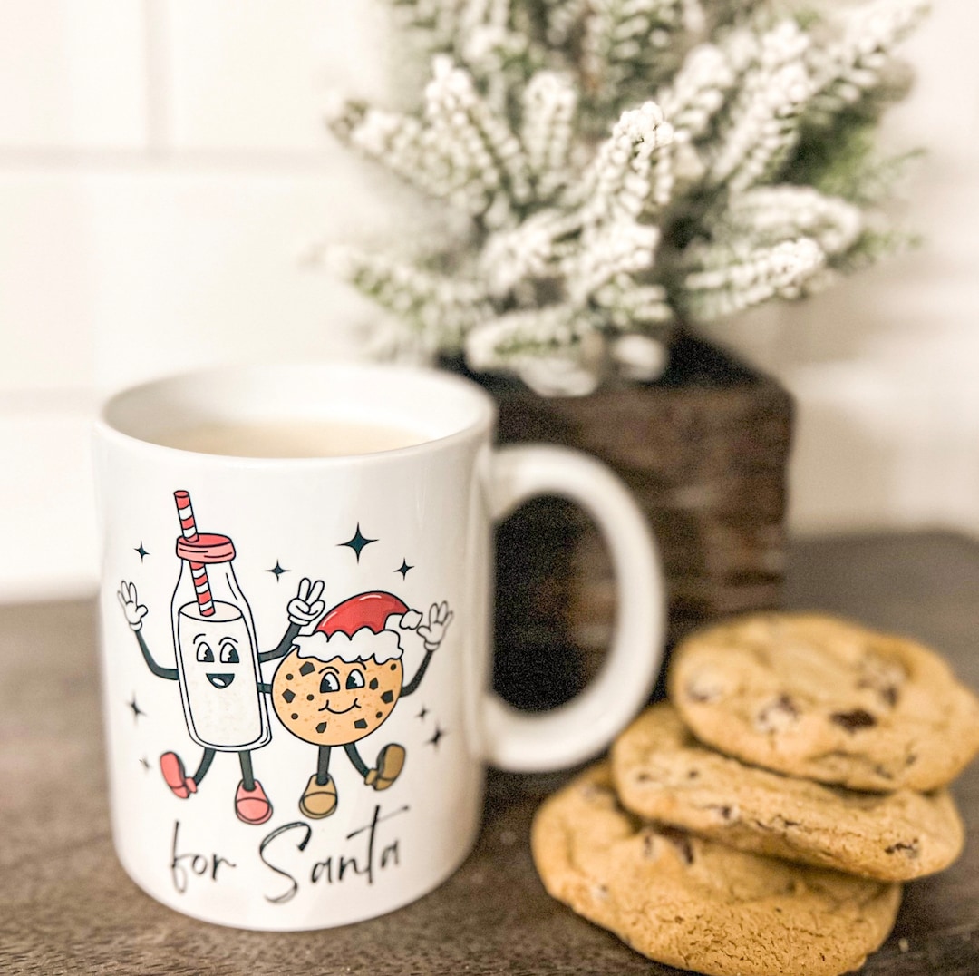 Milk for Santa Mug • Milk and Cookies Mug • Santa Mug • Christmas Mug ...