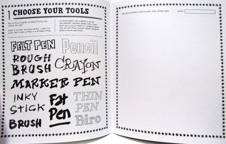 Rian Hughes Says Get Lettering by Rian Hughes paperback - Etsy