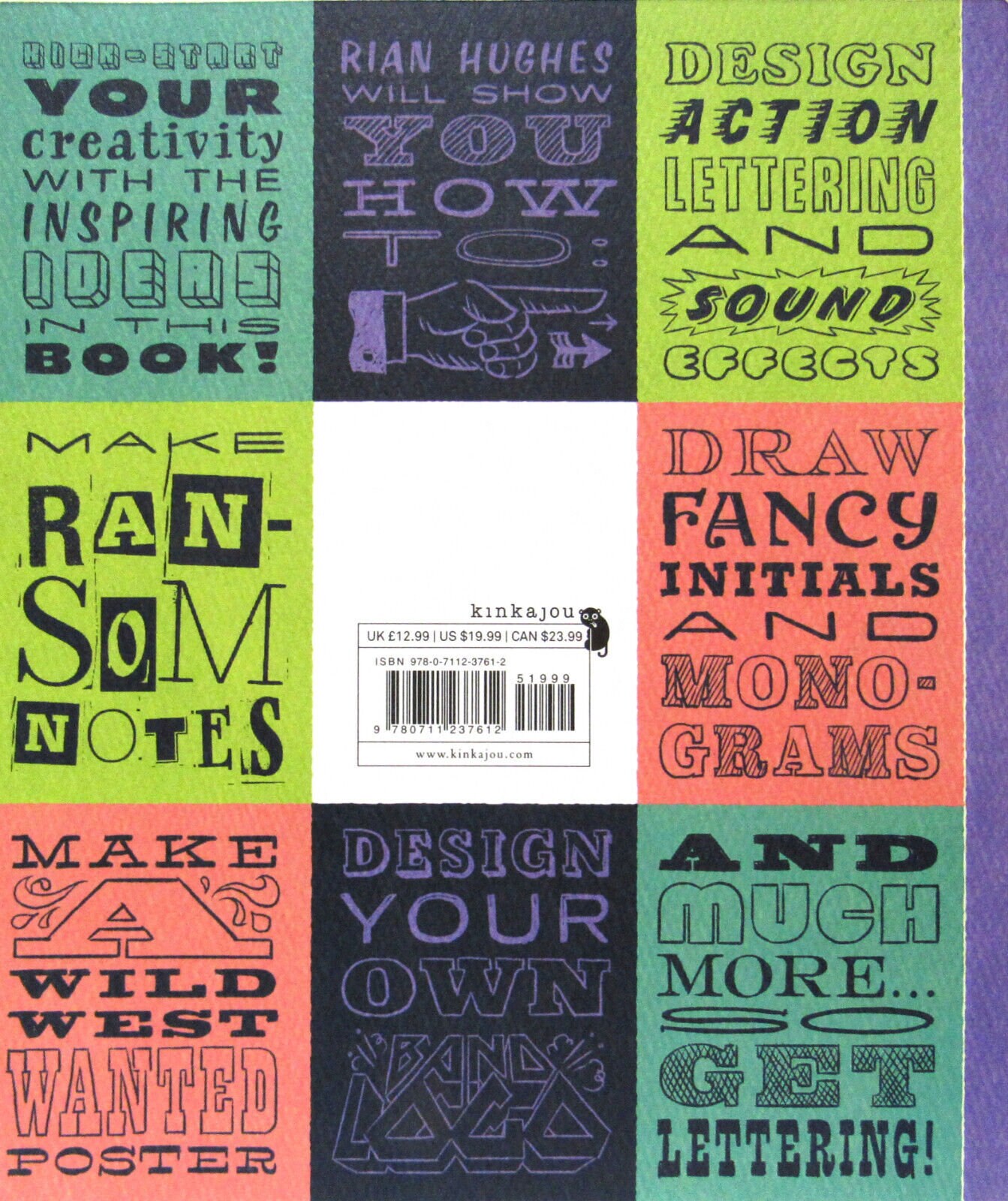 Rian Hughes Says Get Lettering by Rian Hughes paperback - Etsy