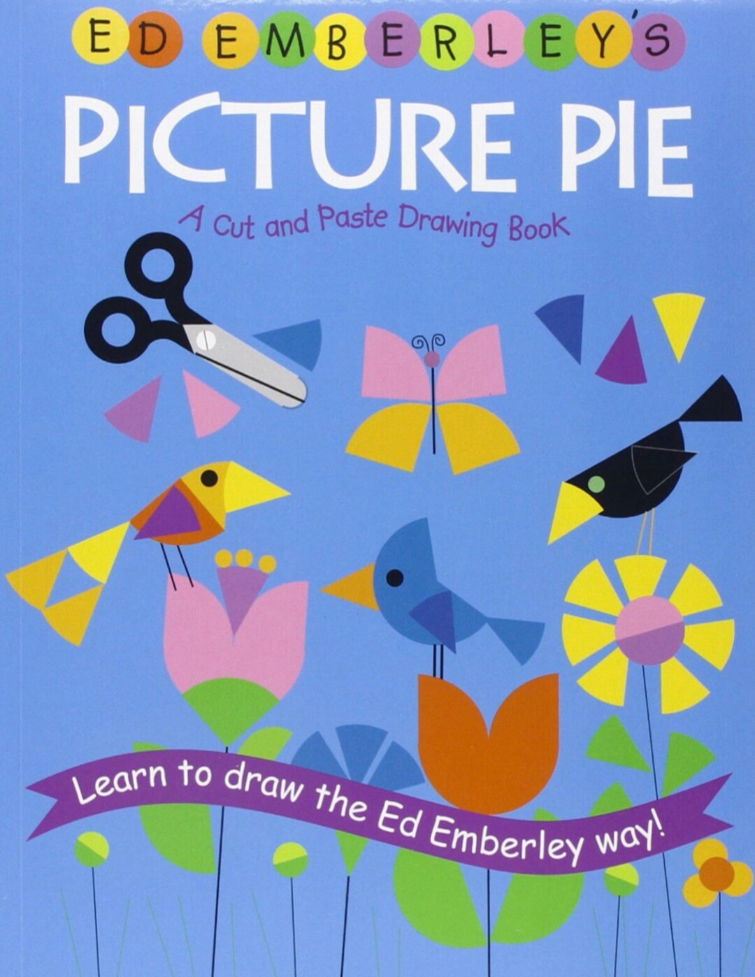 Picture Pie A Cut and Paste Drawing Book by Ed Emberley - Etsy