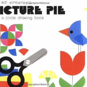 Picture Pie A Cut and Paste Drawing Book by Ed Emberley - Etsy