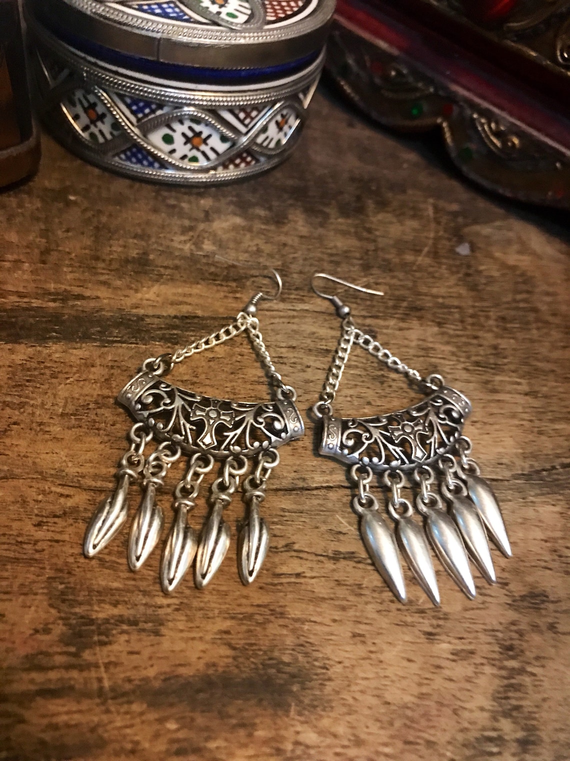 Ethnic earrings gypsy earrings boho earrings Ethnic | Etsy