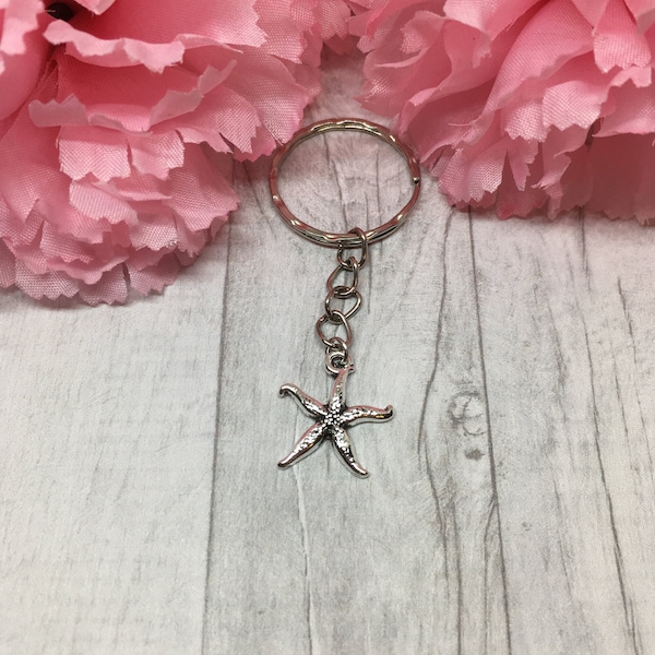 Starfish Key Chain - Etsy