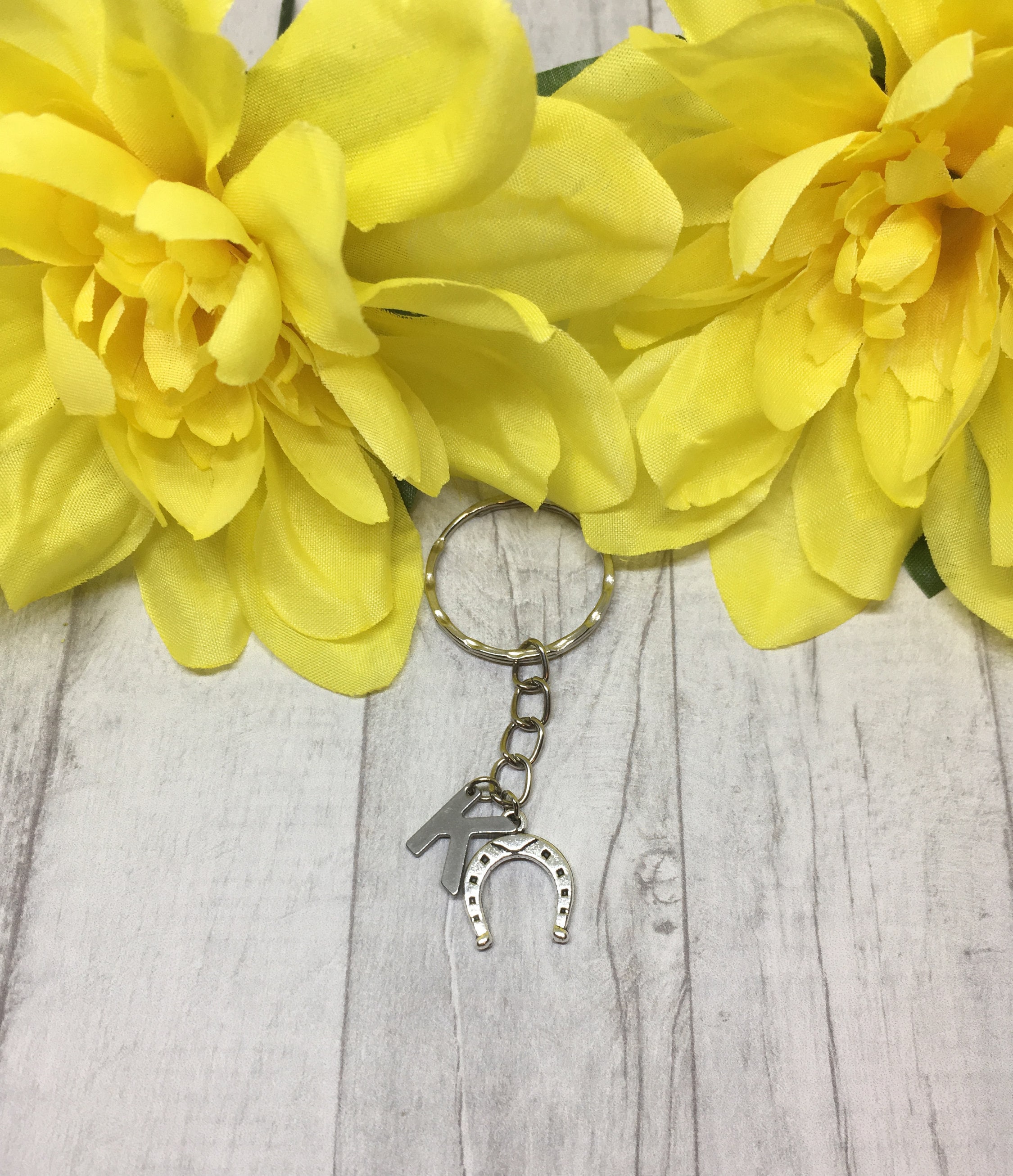 Llavero personalizado llavero de herradura caballo joyería llavero ...