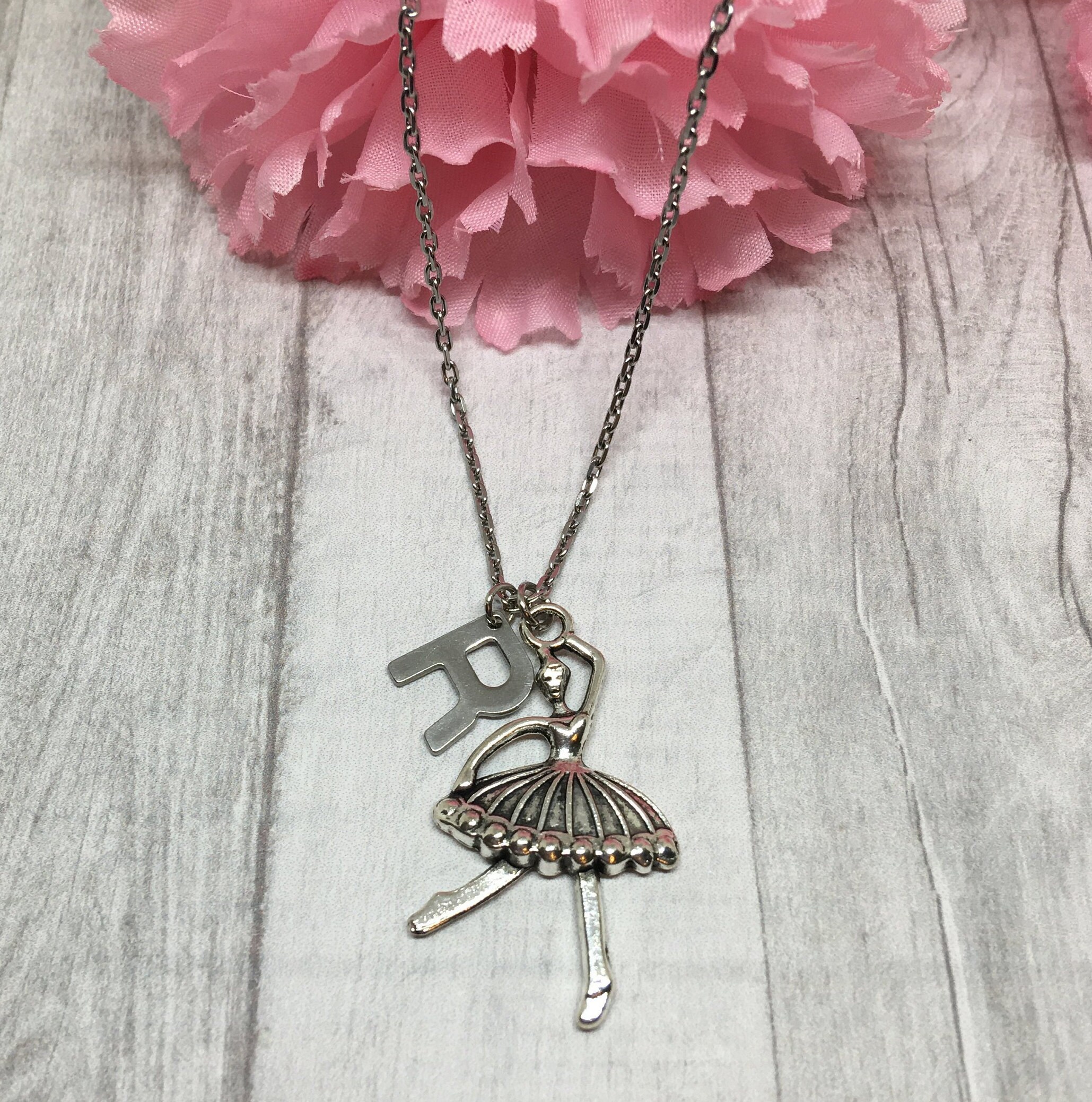 Dance Necklace Ballerina Necklace Dance Gifts Dancing Gift - Etsy