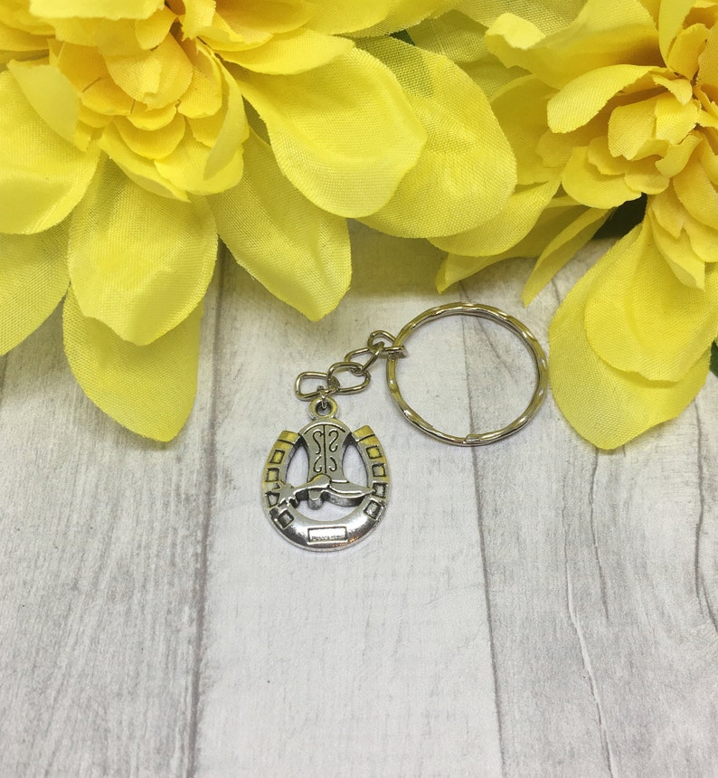 Cowboy Boot Keychain Western Keychain Keyring for Cowgirl - Etsy