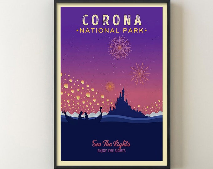 Disney National Park Posters, Disney Posters, Disney Location Posters ...