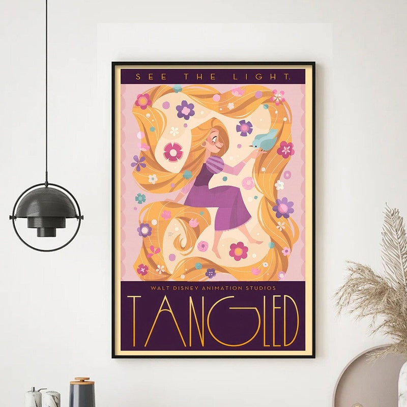 Tangled Poster - Etsy