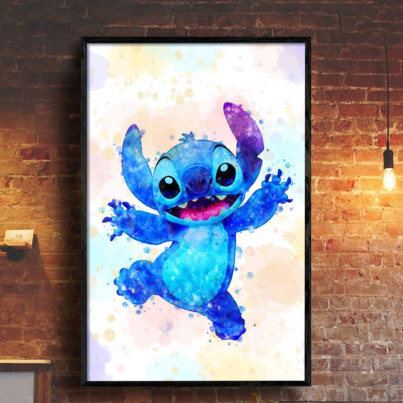 Stitch Poster - Etsy