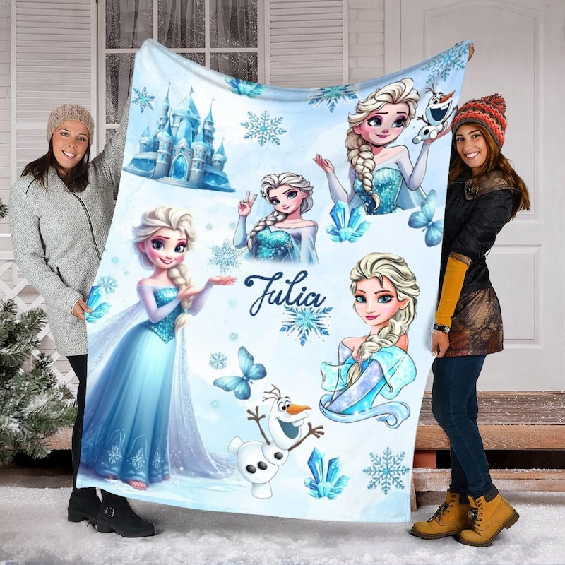 Frozen Blanket - Etsy