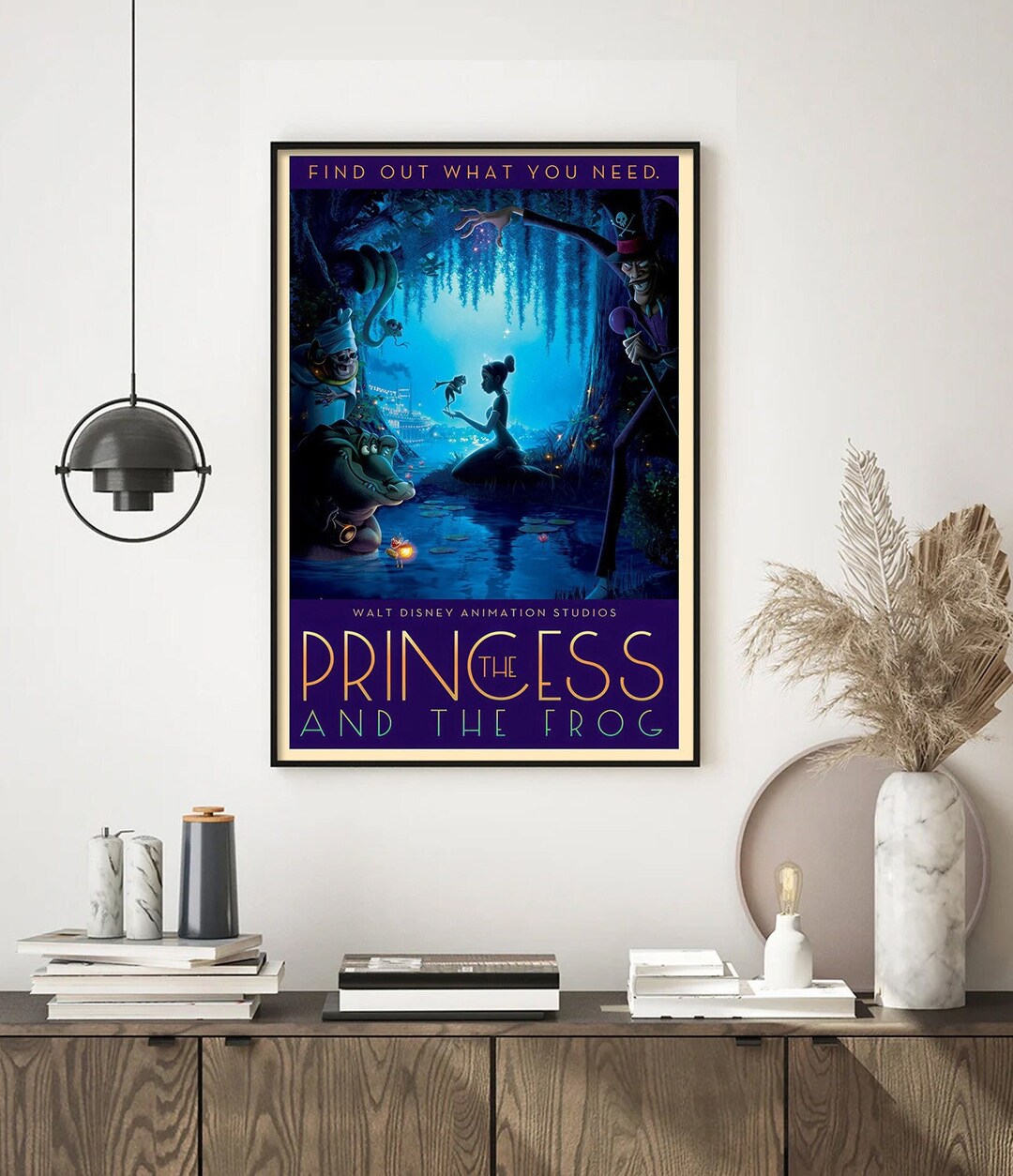 Princess Tiana Poster, Find Out What the Need Quote, Princess and the ...
