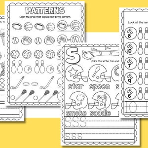 Personalized Preschool Workbook - Summer Learning - Preschool ...