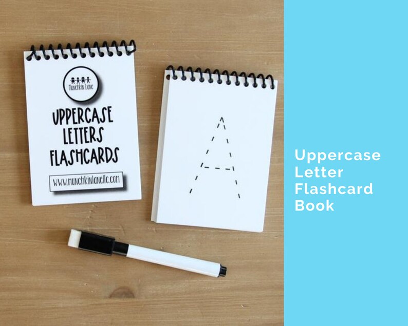 Dry Erase Handwriting Flashcards Dry Erase Flashcards | Etsy